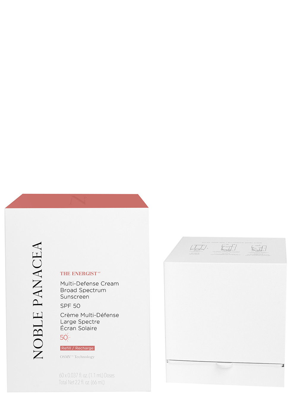 NOBLE PANACEA The Energist Multi-Defense Cream SPF50 Refill | Harvey ...