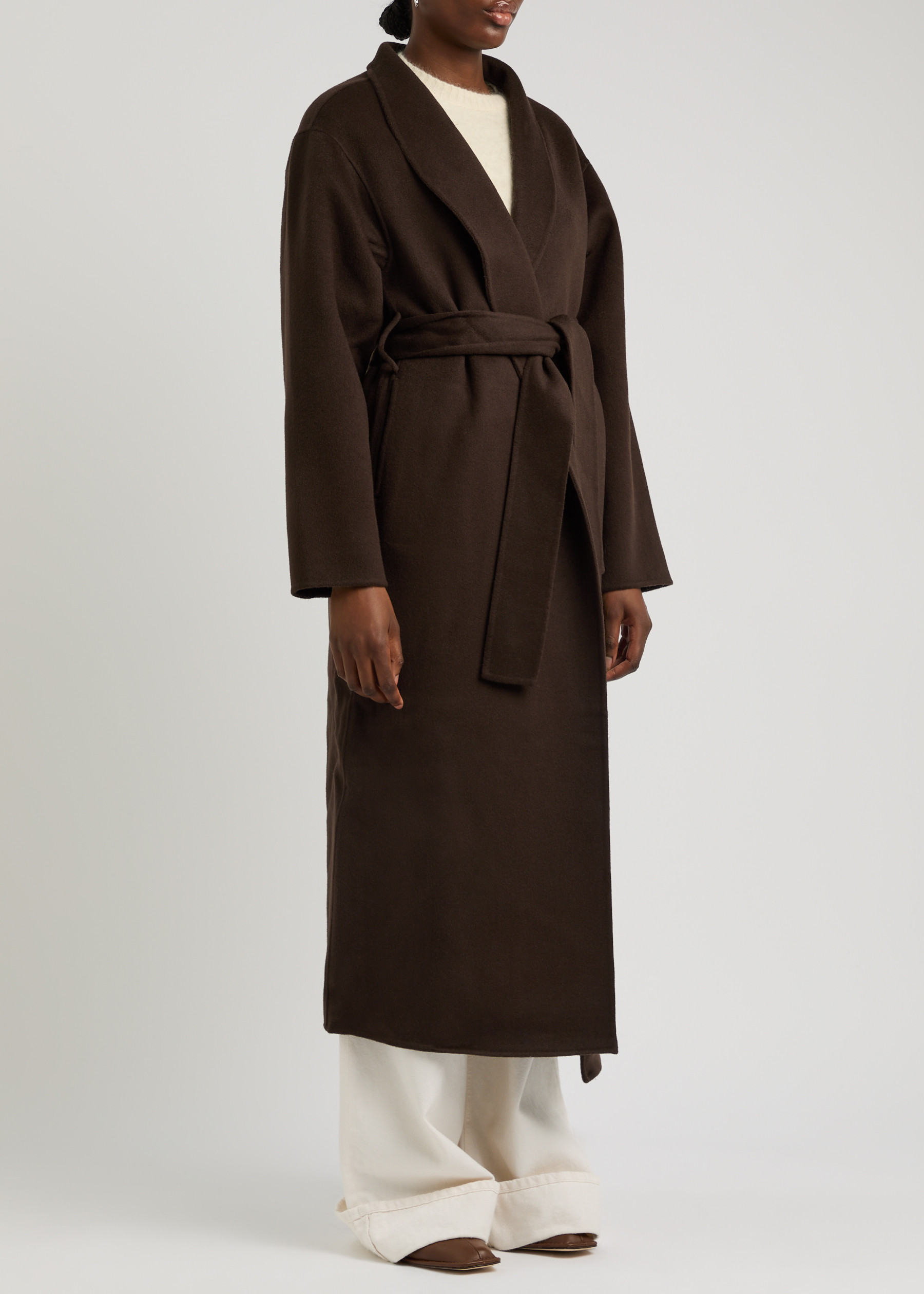 ALMADA LABEL Mara wool and cashmere-blend coat | Harvey Nichols