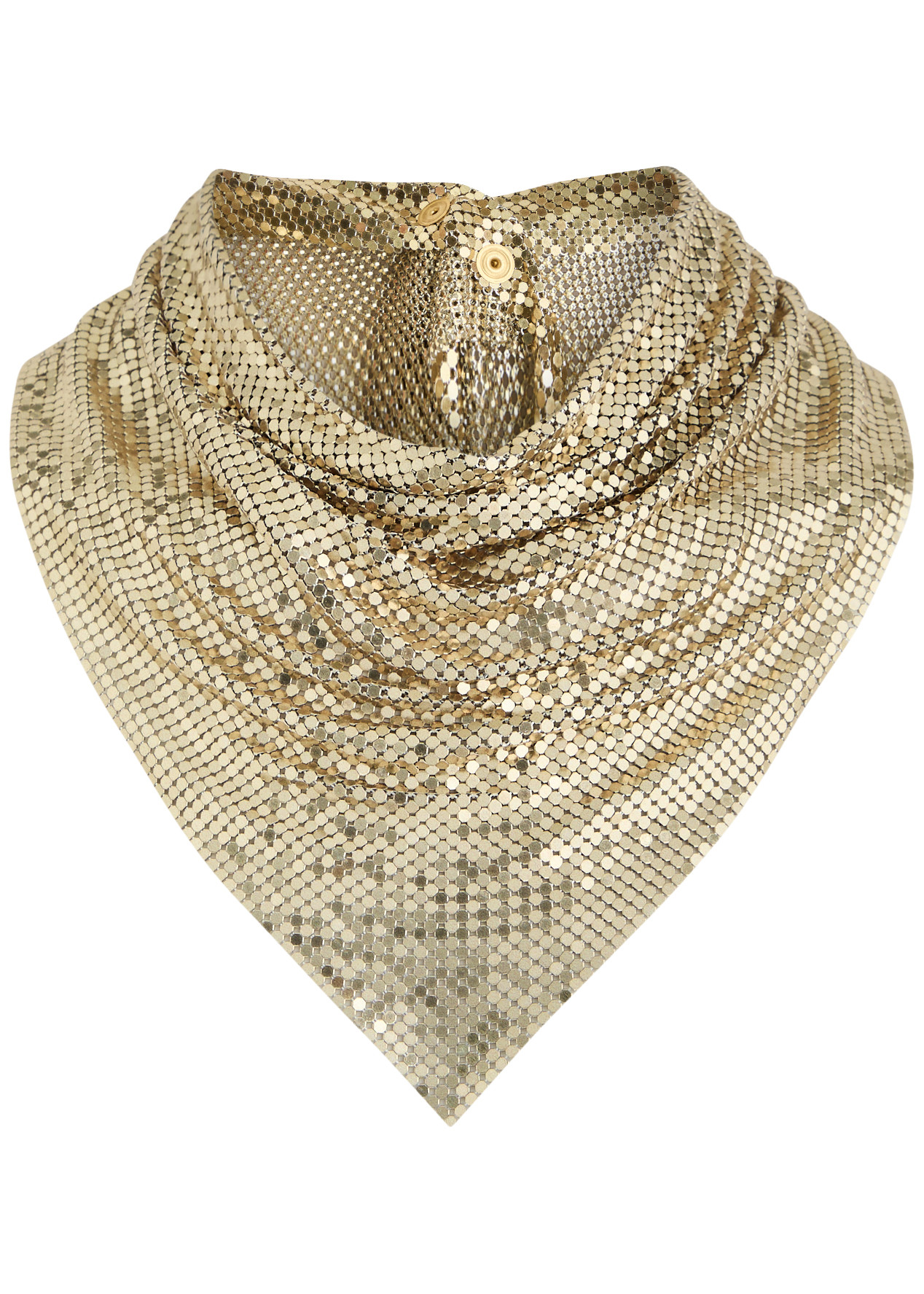 RABANNE Pixel chainmail scarf | Harvey Nichols