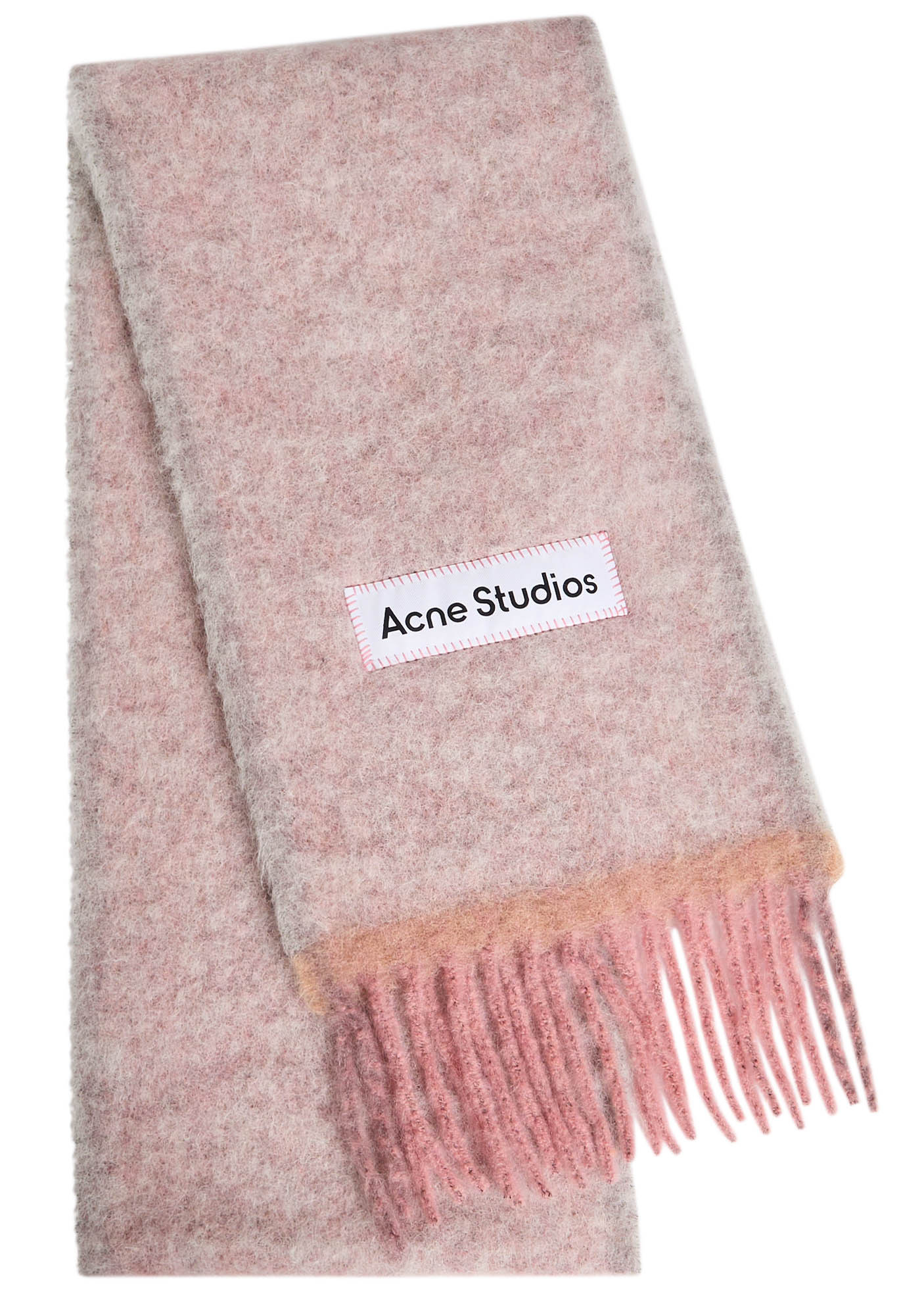 ACNE STUDIOS Valley wool-blend scarf | Harvey Nichols