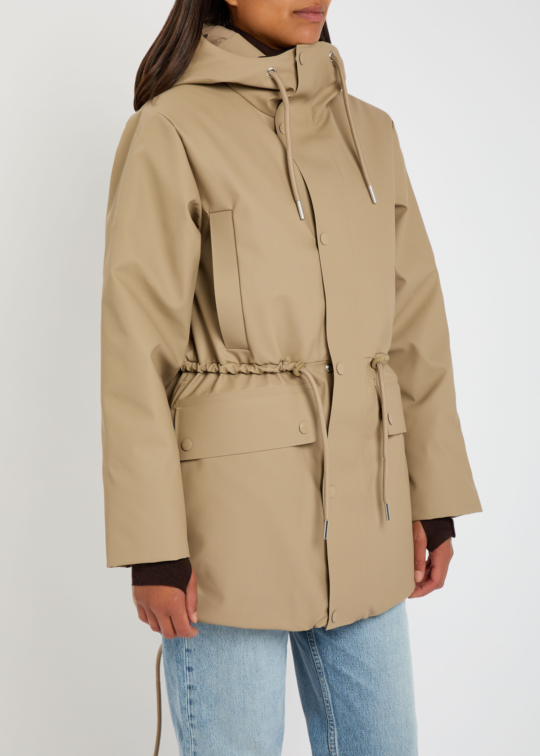 RAINS Padded waterproof parka | Harvey Nichols