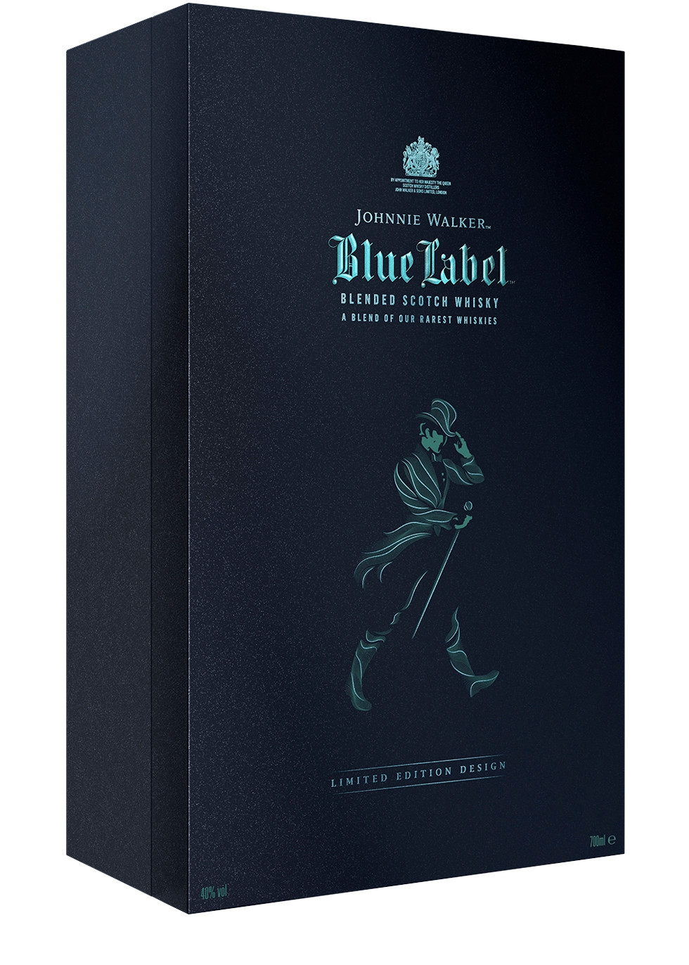 JOHNNIE WALKER WHISKY Blue Label Blended Scotch Whisky Limited Edition ...