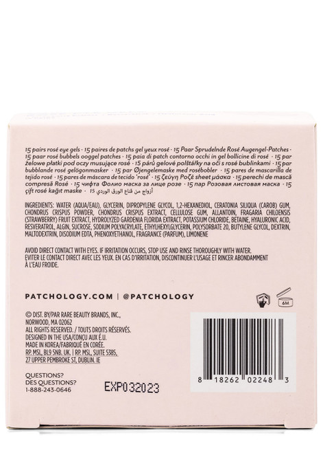 PATCHOLOGY Serve Chilled Rose Eye Gel Patches x 15 | Harvey Nichols
