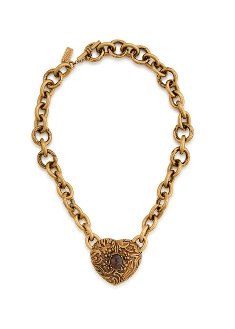 CHLOE The Château Treasures heart necklace | Harvey Nichols