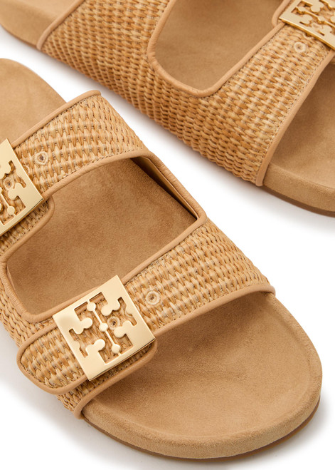 TORY BURCH Mellow raffia sliders | Harvey Nichols