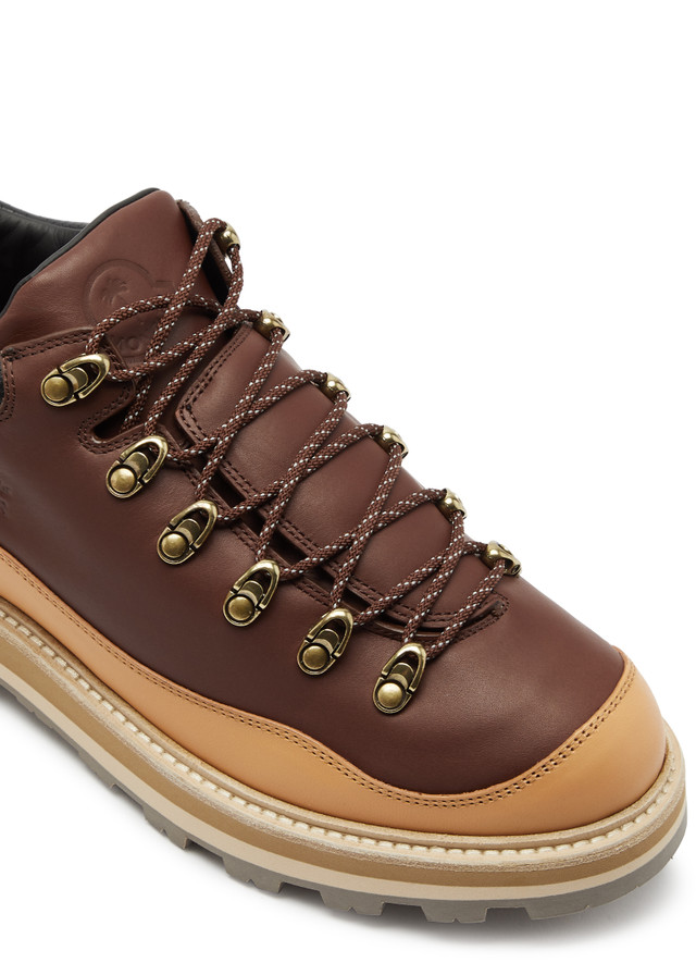 MONCLER GENIUS 8 Moncler Palm Angels Peka 305 leather Derby shoes ...