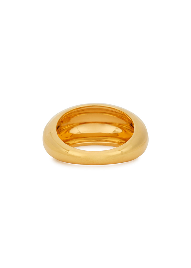 DAPHINE Oli bubble 18kt gold-plated ring | Harvey Nichols