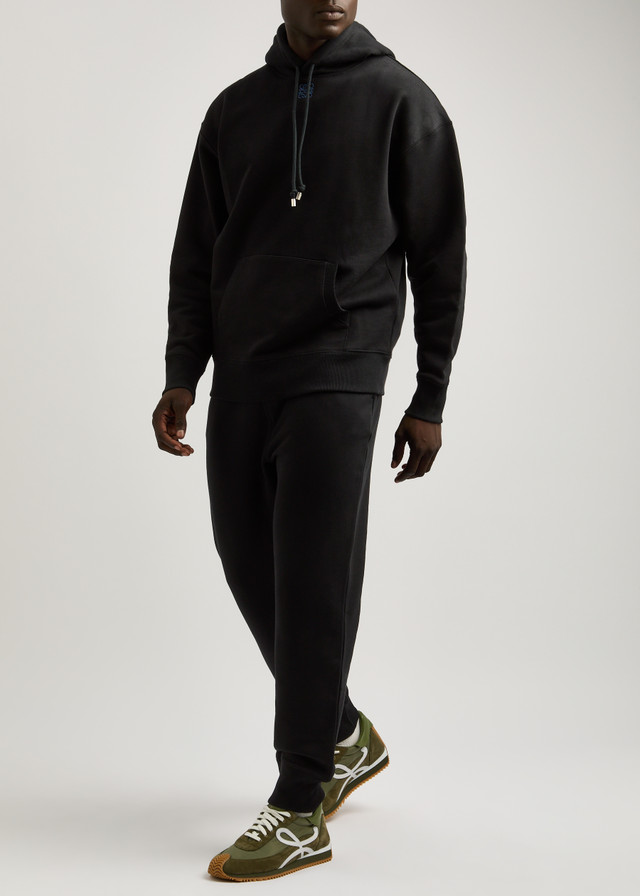 LOEWE Anagram-embroidered cotton sweatpants | Harvey Nichols