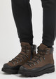 MONCLER Peka Trek panelled nubuck hiking boots | Harvey Nichols
