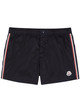 MONCLER Striped logo shell swim shorts | Harvey Nichols