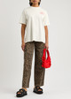 DAMSON MADDER Leopard-print straight-leg cargo jeans | Harvey Nichols