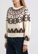 FRAME Fair-isle intarsia alpaca-blend jumper | Harvey Nichols