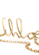 CHLOE Iconic logo chain belt | Harvey Nichols