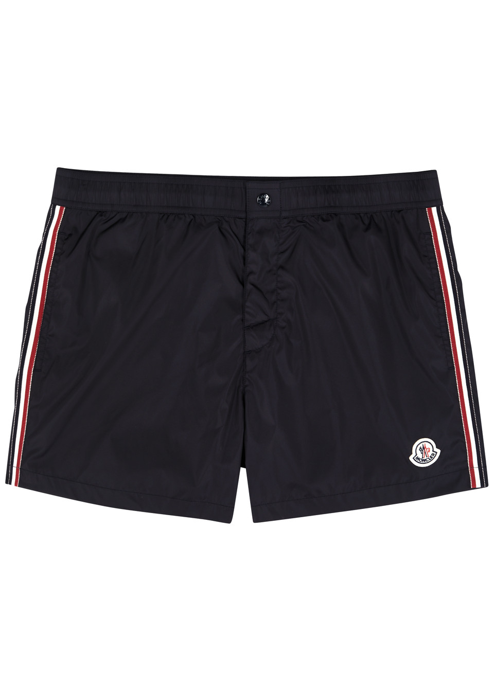 MONCLER Striped logo shell swim shorts | Harvey Nichols