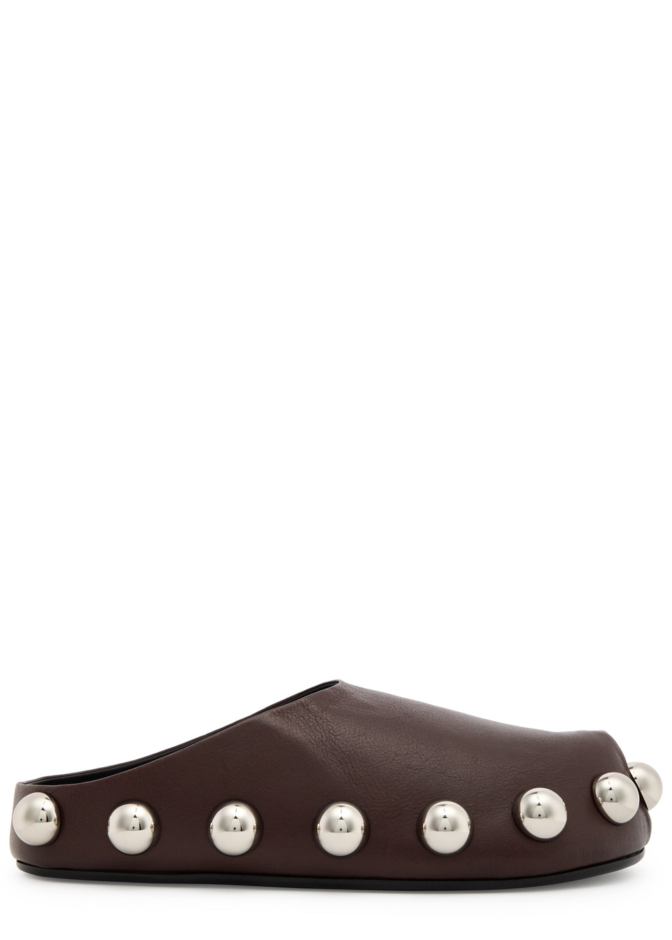 A.W.A.K.E MODE Gabi studded leather clogs | Harvey Nichols
