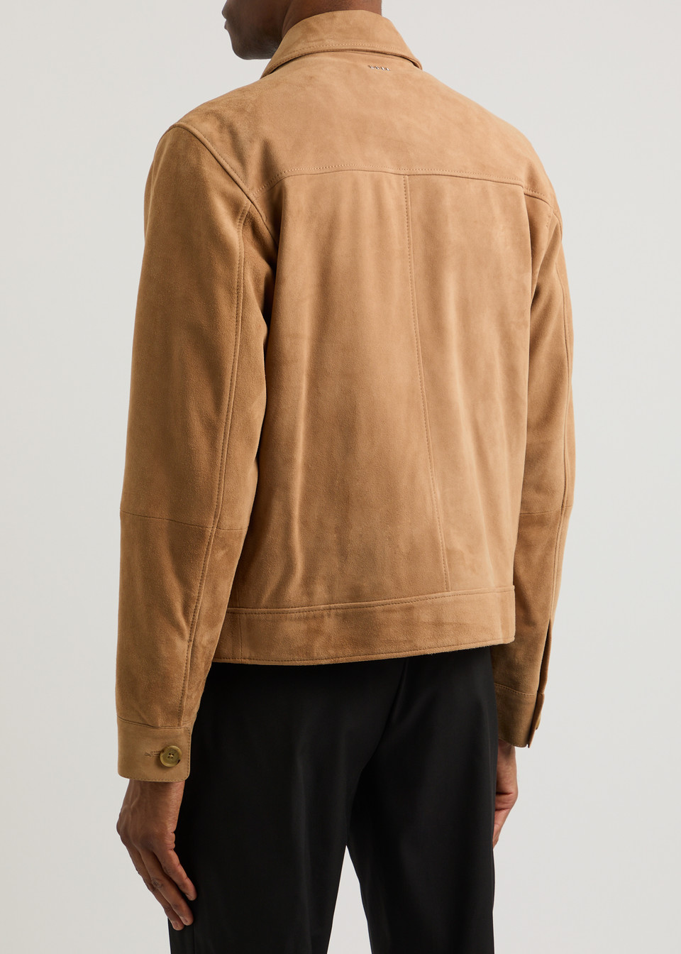 BOSS Suede jacket | Harvey Nichols