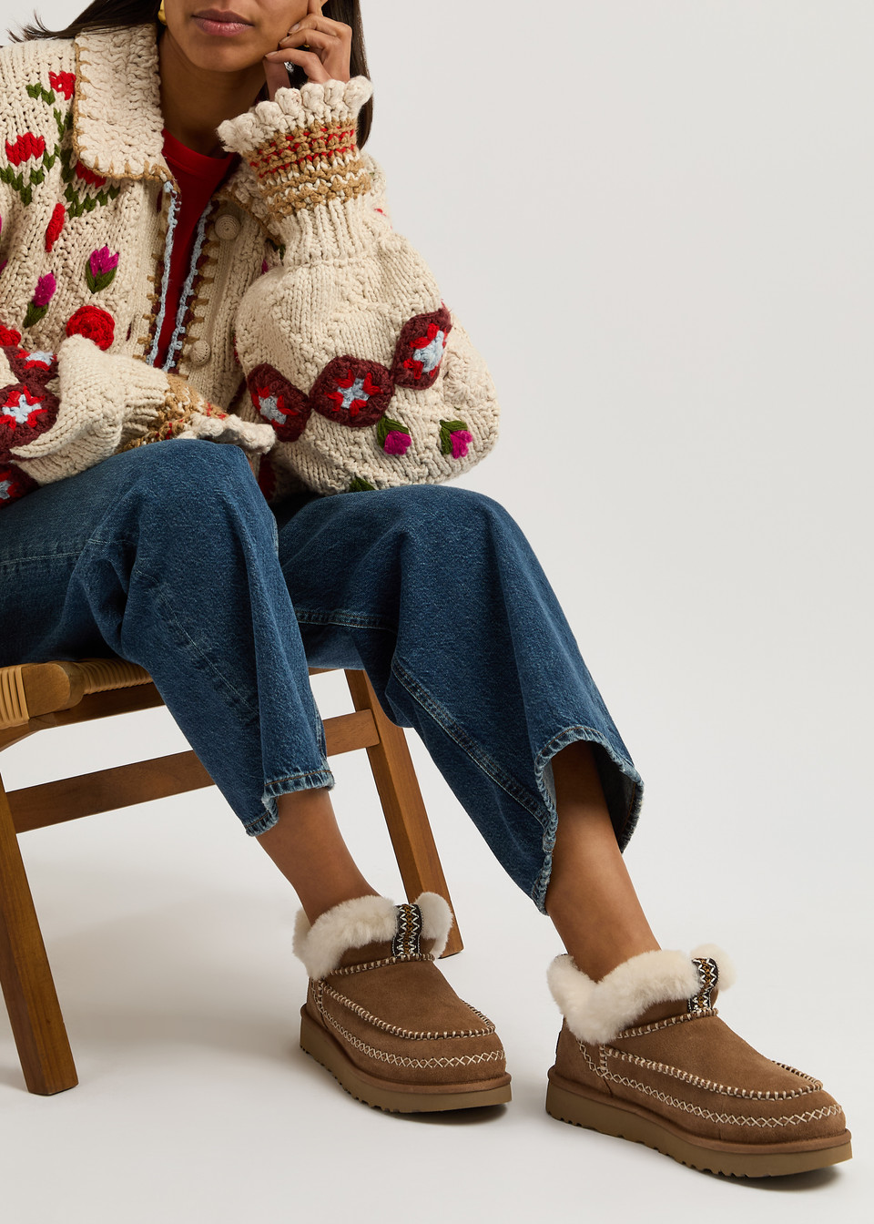 UGG Classic Ultra Mini Alpine suede ankle boots | Harvey Nichols