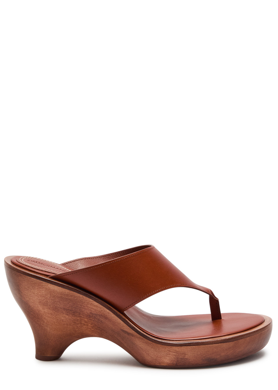 ZIMMERMANN Wild 95 wooden wedge mules | Harvey Nichols