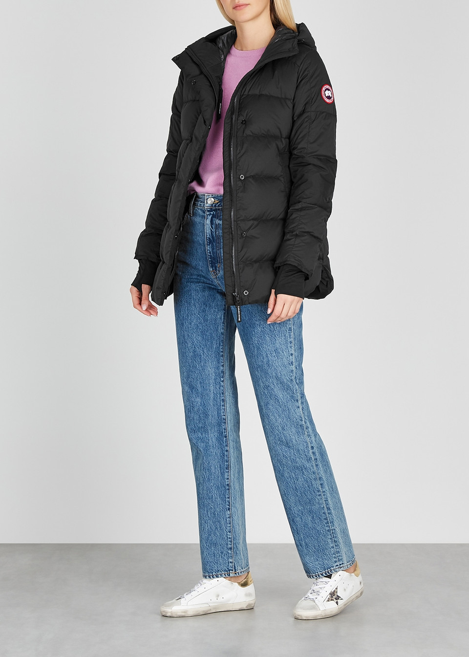 CANADA GOOSE Alliston black quilted shell jacket | Harvey Nichols