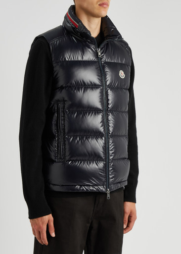MONCLER Ouse quilted shell gilet | Harvey Nichols