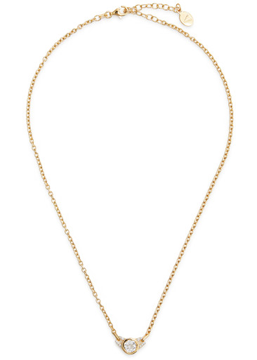 LAURA VANN Lucy 18kt gold vermeil choker | Harvey Nichols
