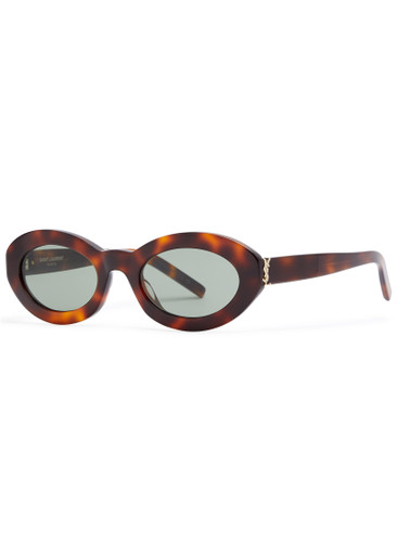 Saint Laurent Oval Frame Sunglasses Harvey Nichols