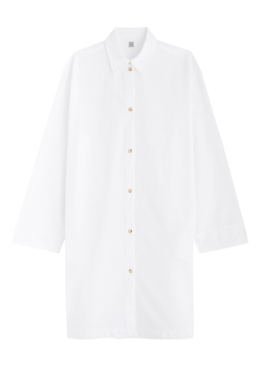 TOTEME Striped cotton shirt dress | Harvey Nichols