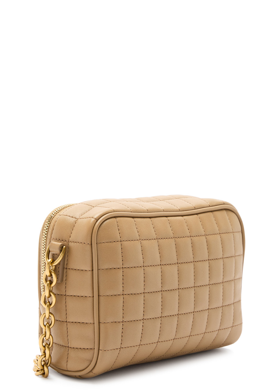 Saint Laurent Cassandre Matelassé Leather Cross-body Bag In Natural ...