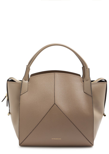 VICTORIA BECKHAM Victoria grained-leather tote bag | Harvey Nichols
