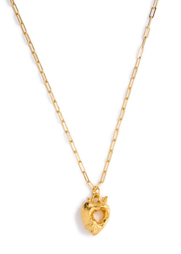 ALIGHIERI The Lovers' Pact 24kt gold-plated necklace | Harvey Nichols
