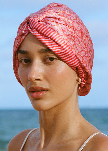 SLIP Pure Silk Turban - Ahoy | Harvey Nichols