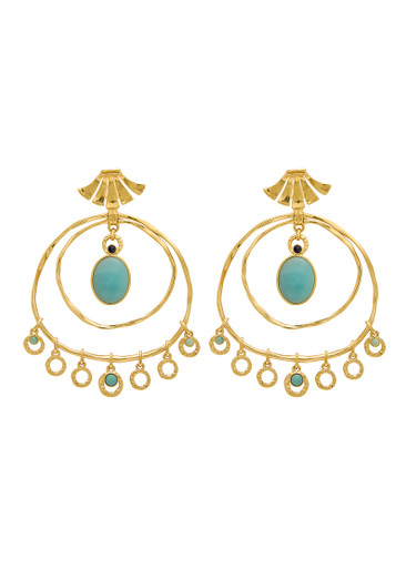 CHLOE The Chloé Sunflower drop earrings | Harvey Nichols