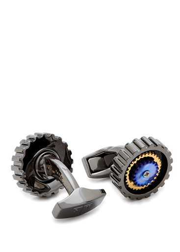TATEOSSIAN Rotating Gears cufflinks | Harvey Nichols