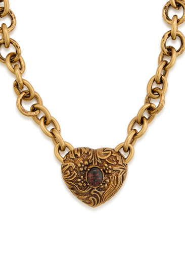 CHLOE The Château Treasures heart necklace | Harvey Nichols