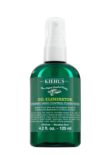 KIEHL'S Men's Oil Eliminator Refreshing Shine Control Spray Toner 125ml ...
