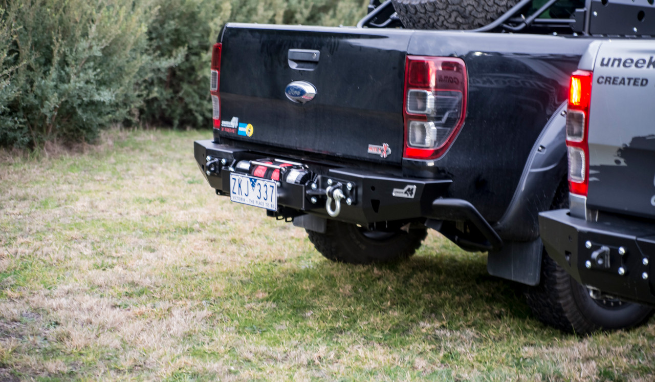 Winch Cradle to suit Uneek 4x4 Rear Bars - Uneek 4x4 Pty Ltd
