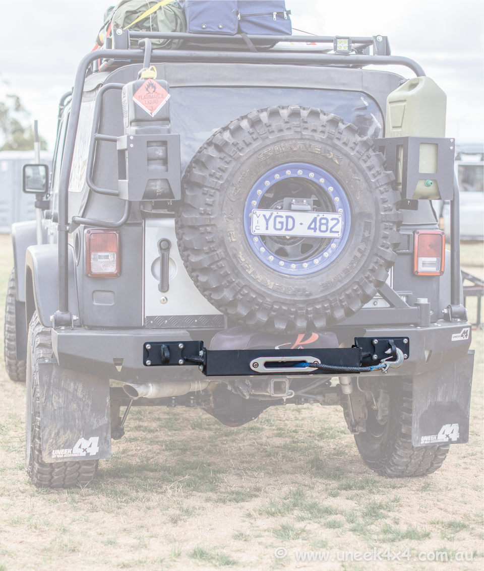 Winch Cradle to suit Uneek 4x4 Rear Bars - Uneek 4x4 Pty Ltd