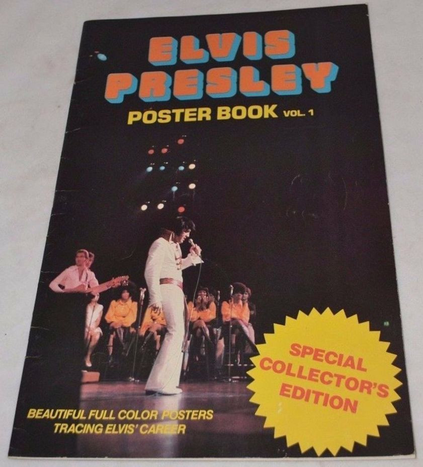 1977 Elvis Presley Poster Book - Larry Fritsch Cards LLC - Your Card ...