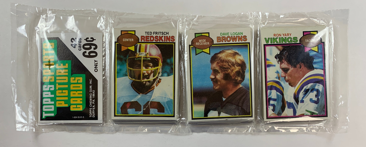 1979 Topps Football Rack Pack Includes Tony Dorsett 01 - Larry Fritsch ...
