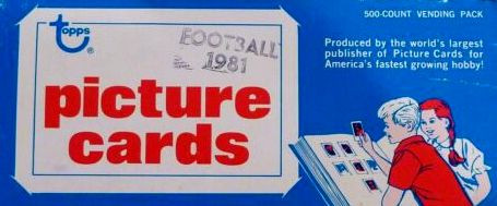 1981 Topps Football Vending Box - Larry Fritsch Cards LLC - Your Card ...