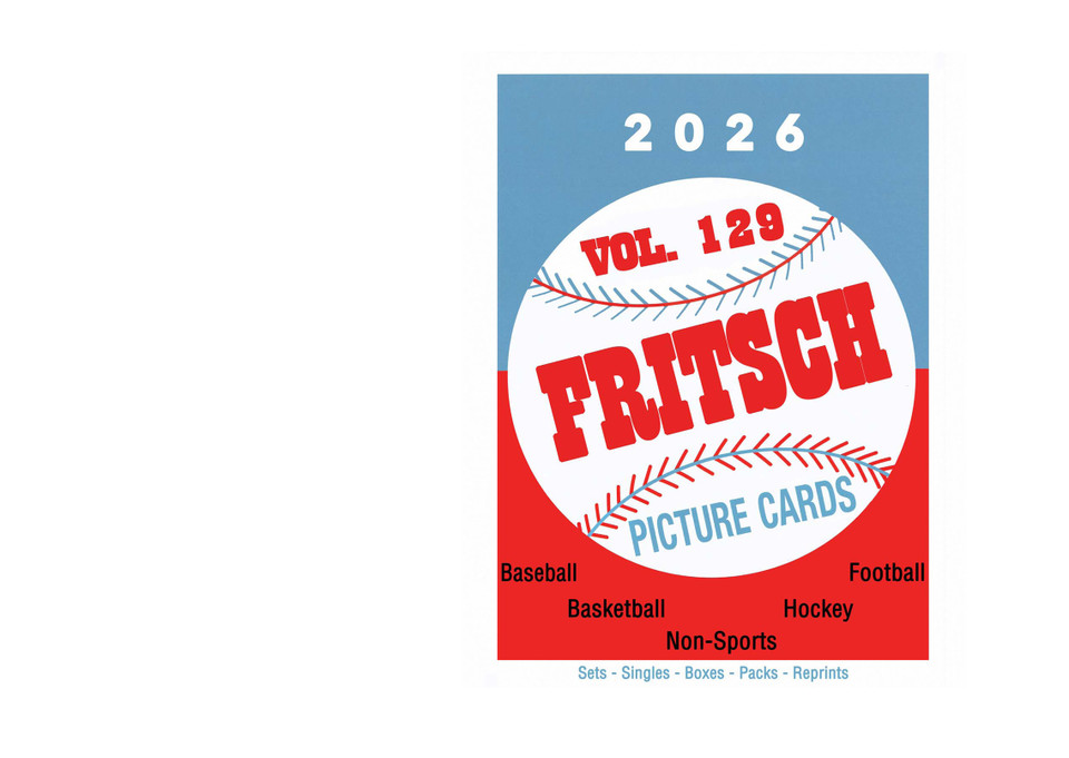 Larry Fritsch Cards LLC - Your Card Collecting Headquarters