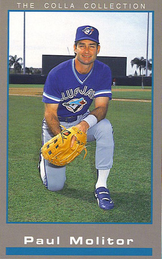 1994 Barry Colla Postcard Single - Paul Molitor - Larry Fritsch Cards ...