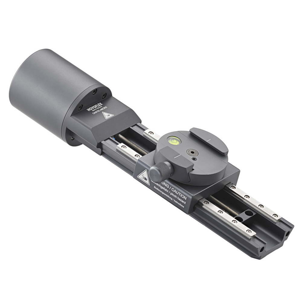 Auto Step Motor Stacking Rail System (CASTEL-MICRO) | Novoflex