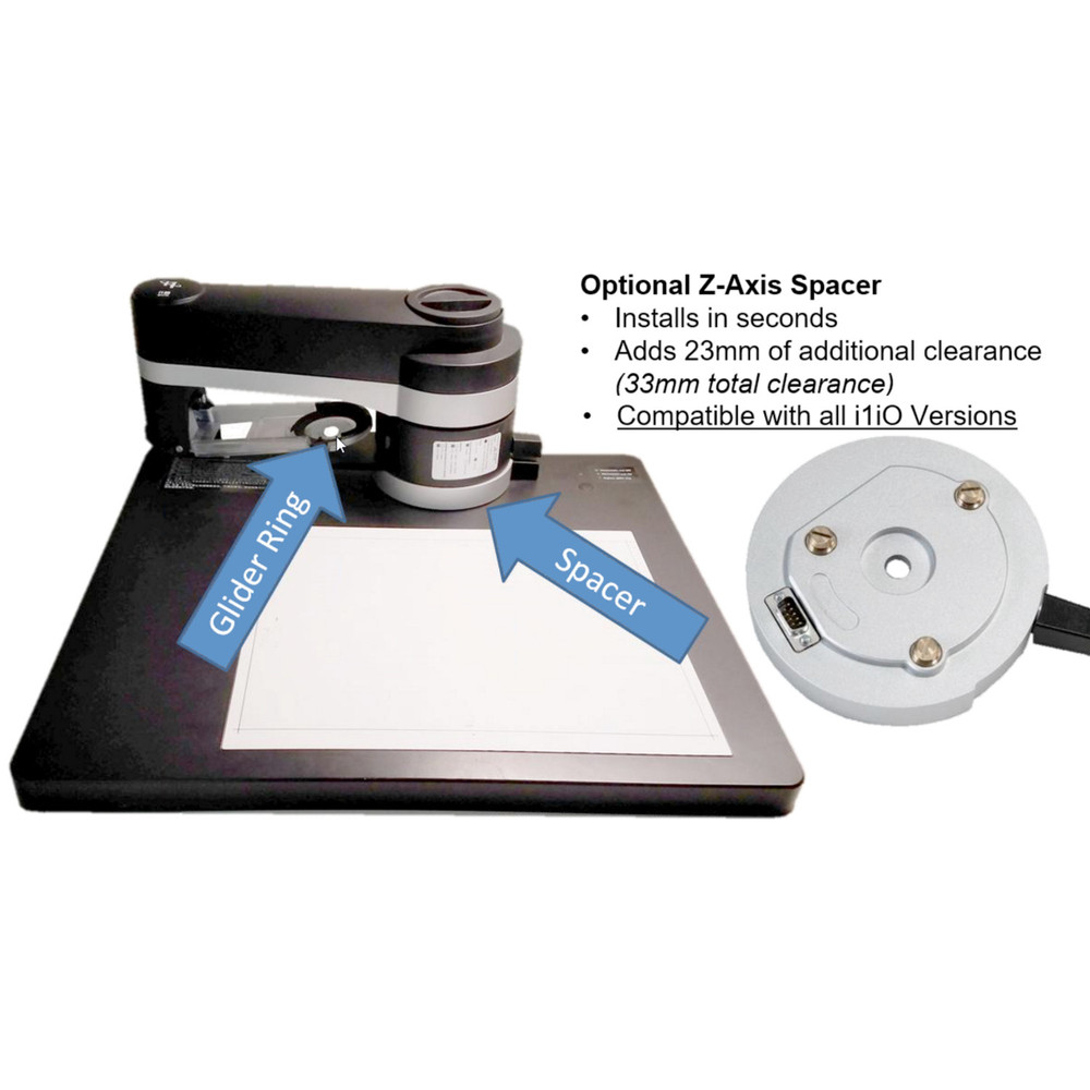 X-Rite i1iO Z-axis Spacer for the Automated Scanning Table | X-Rite ...