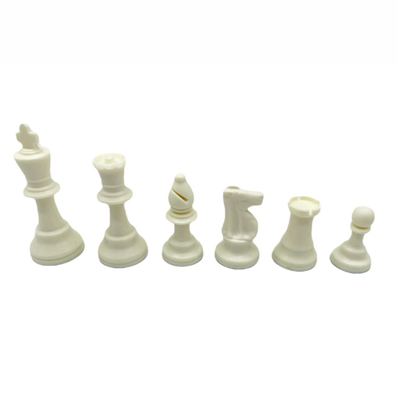 Double Weighted 95mm Tournament Rook White | Giant Chess