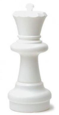 Giant Chess Queen (White) - Giant Chess
