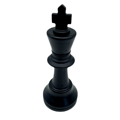 Double Weighted 95mm Tournament King Black | Giant Chess