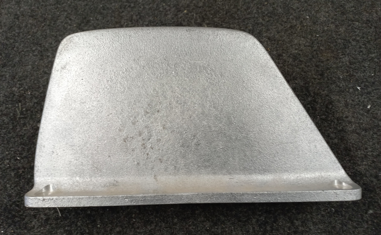 Curved ski boat stabilzer fin in alum