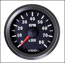 VDO speedo Black face