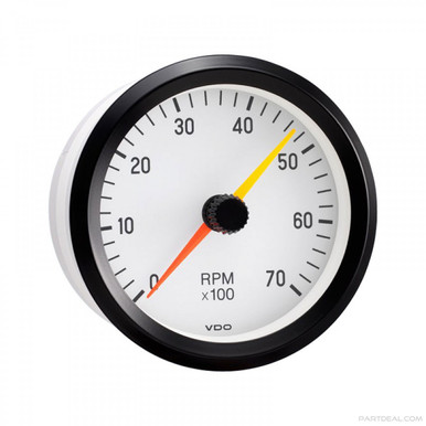 VDO speedo Black face